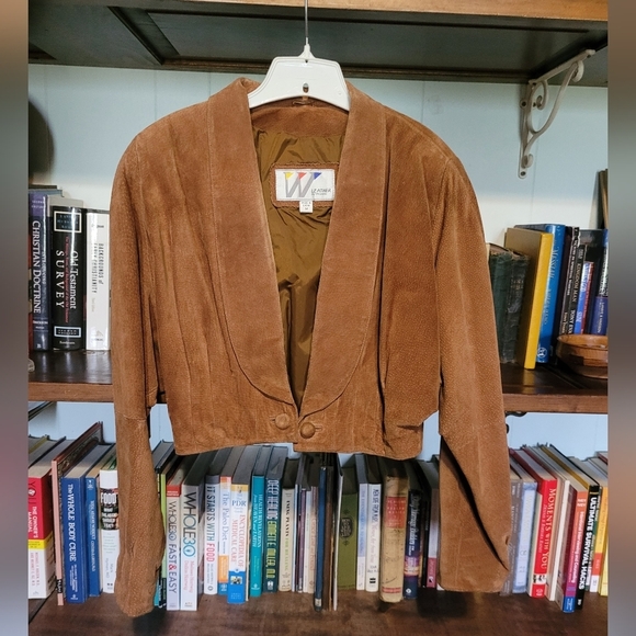 Wilsons Leather | Jackets & Coats | Vintage Wilson Suede Crop Jacket ...